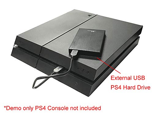 Avolusion HD250U3 1TB USB 3.0 Portable External Gaming Hard Drive (for PS4, Pre-Formatted) - 2 Year Warranty