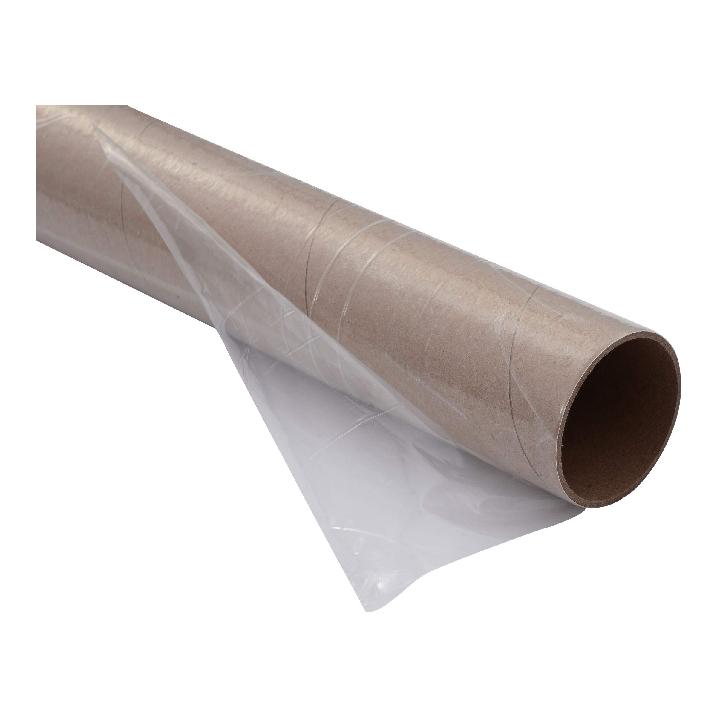 Big Tape Window Plastic Barrier Film β 2 Pack of 12 Feet XL Roll of Plastic for Windows β 17.5 Inch Wide Car Tape for Broken Windows β Waterproof, No Sticky Residue β Easy DIY Installation.