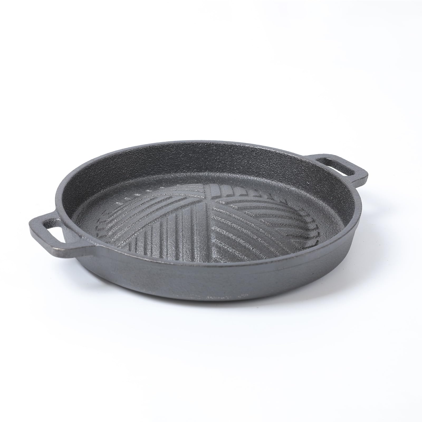 HAWOK Pre Seasoned Yakiniku Plate Cast Iron Portable Mini Grill pans Griddles set of 4………