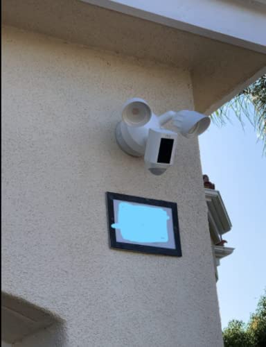 KENUCO White 4.75" Camera Base Junction Outlet Box for Adjustable Lens Eyeball Turret Dome CCTV Security Cameras
