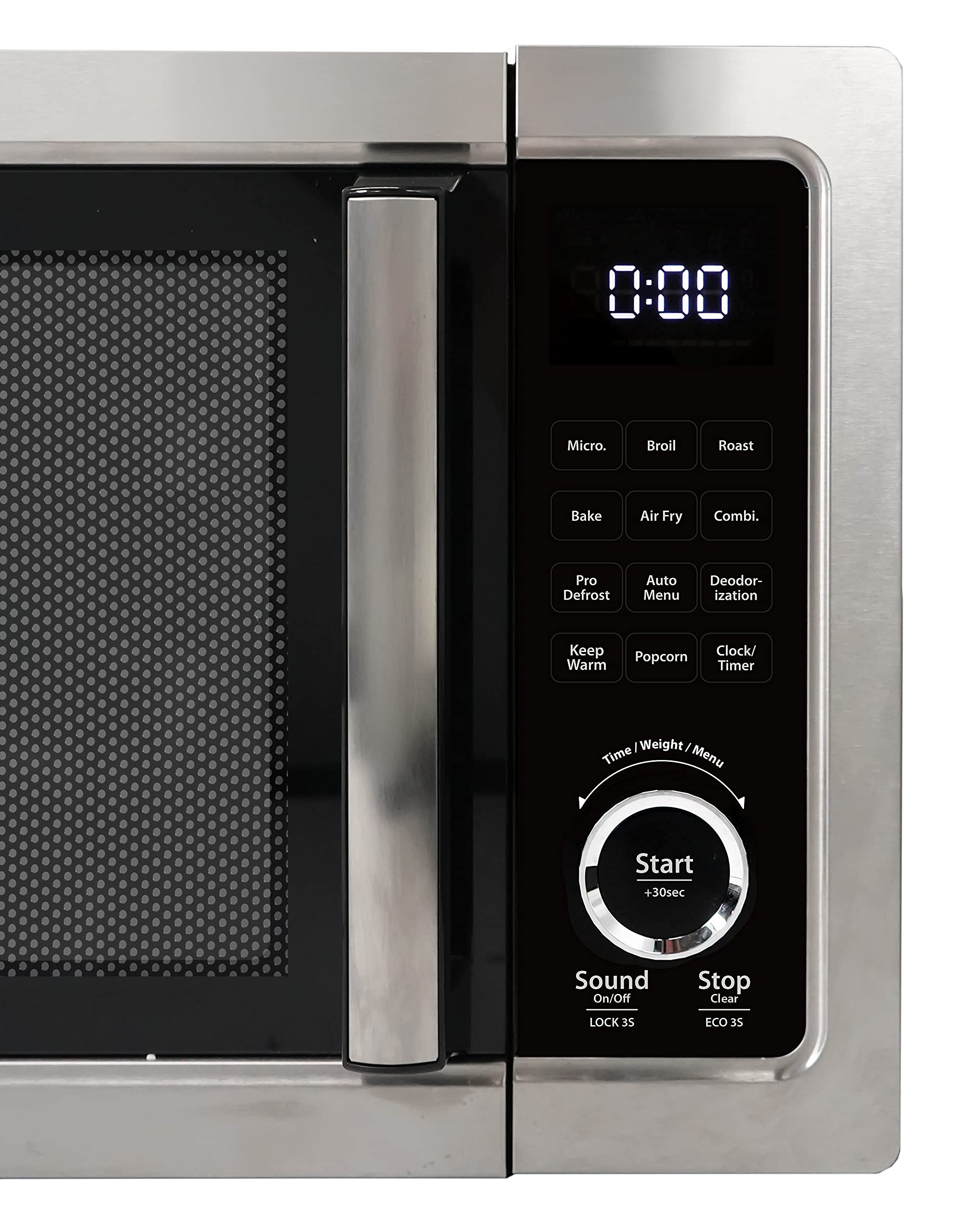 Danby DDMW1061BSS-6 5 in 1 Multifunctional Air Fry Microwave Oven, Stainless Steel