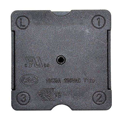 HQRP 4-Position 3-Speed Fan Selector Rotary Switch with Knob 13AMP 120V