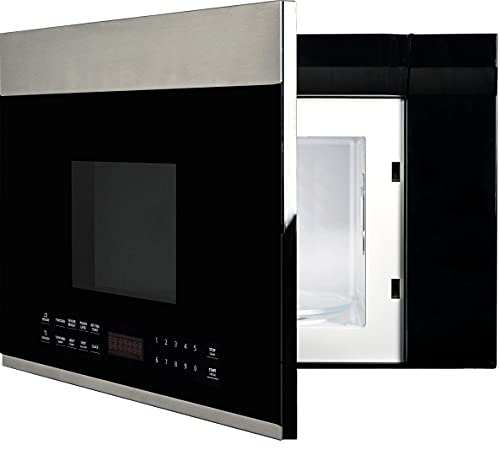 FORTÉ F2413MV5SS 1.3 cu. ft. Capacity 5 Series Over the Range Microwave Oven with 1000 Cooking Watts, Ducted Venting, 300 CFM, 10 Power Levels, in Stainless Steel
