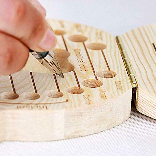 Aiky Wooden Baby Tooth Fairy Box Teeth Holder For Kids Lost Teeth Keepsake Save Collection (Girl)