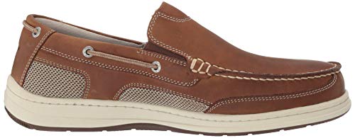 Dockers Men's Tiller Boat Shoe, Dark Tan, 10 M US