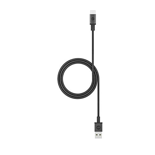 mophie Fast Charge USB-A to USB-C 1M Cable, Charging Cable for USB-A & USB-C Apple Devices, for Quick & Efficient Data Transfer, Nylon Braided, Durable
