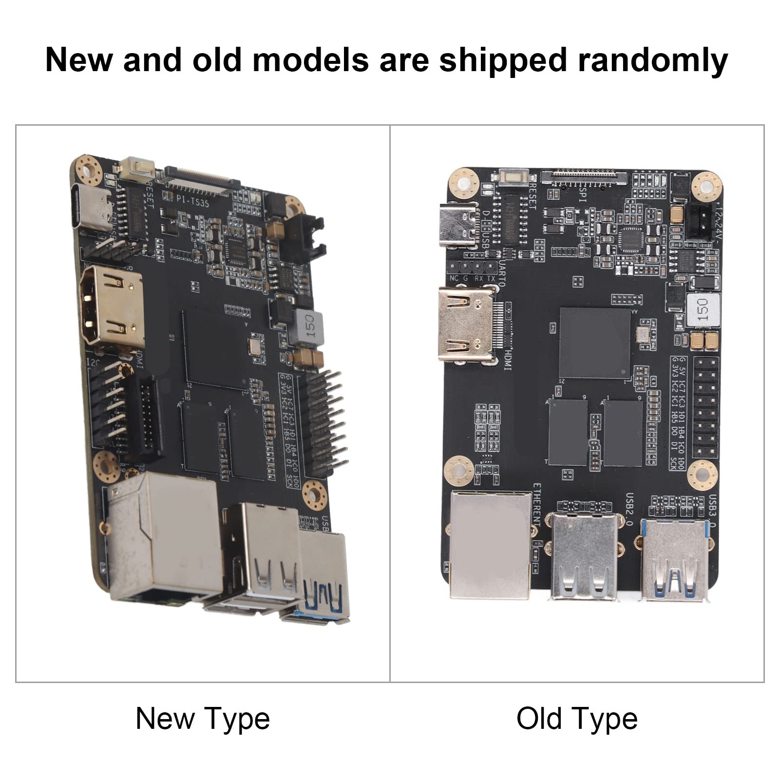 Acogedor MKS PI Control Board, Klipper Controlador Quad Core 64bits SOC Integrated Control Board Compatible with Raspberry Pi RasPi RPI(MKS PI‑TS35 LCD MKS PI Control Board)