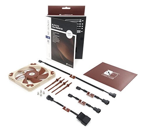 Noctua NF-A12x15 FLX, Premium Quiet Slim Fan, 3-Pin (120x15mm, Brown)