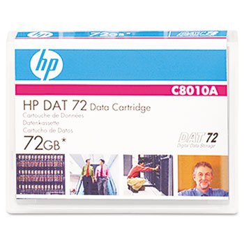 HP 1/""DAT 72 Cartridge, 170m, 36GB Native/72GB Compressed Capacity