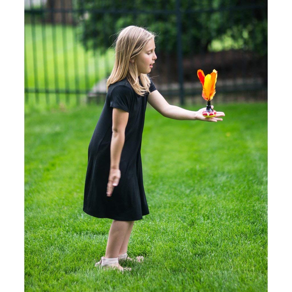 Discovery Toys GO-MO Feather Ball | Outdoor Activity Play Toy | Kid-Powered Learning | STEM Toy Early Childhood Development