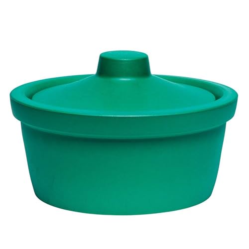 Genesee Scientific - Medium Ice Cube Container for Freezer - Stackable, Lightweight, and Leak-Proof Ice Cube Storage with Lid - Insulated with EVA Material - 2.5 Liters - Green