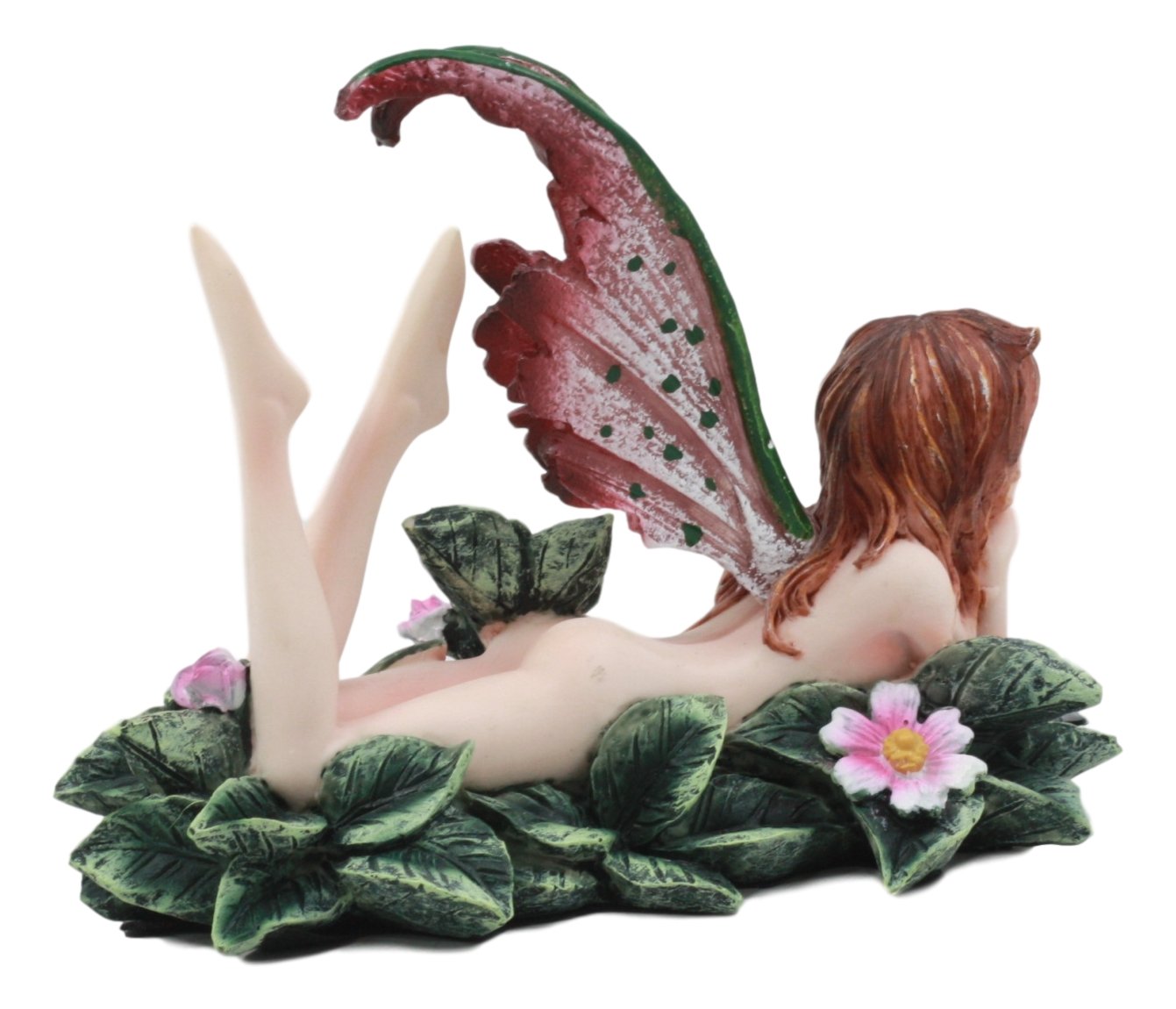 Ebros Amy Brown Whimsical Primrose Spring Flower Garden Fairy Figurine FAE Magic Statue Fantasy Collectible 4.75" Long