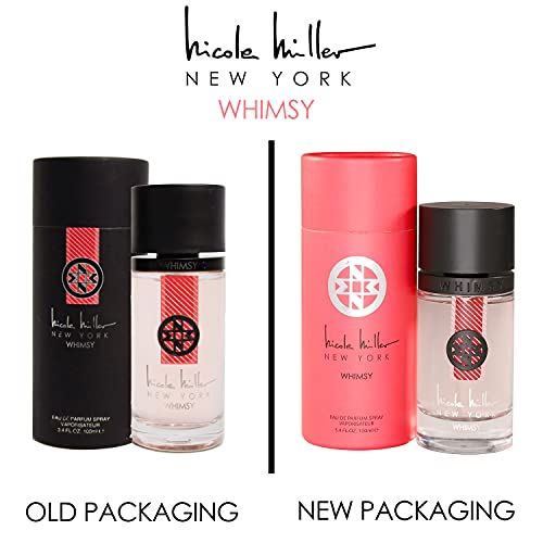 Nicole Miller NY Legends - Whimsy – Eau De Parfum Spray for Women – Warm, Floral & Fruity Woman’s Fragrance – Fresh & Feminine Long Lasting Seductive Scent, 3.4 Fluid Ounce