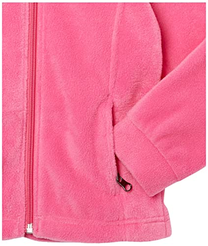 Columbia unisex-baby Benton Springs Fleece Jacket, Pink Ice, 12-18 Months