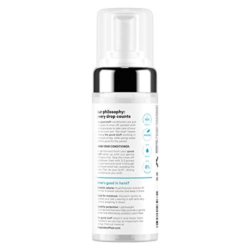 The Good Stuff Volumizing Hydration Foam Conditioner, 4.90 Ounce
