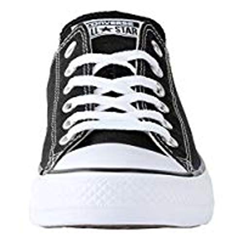 Converse Chuck Taylor All Star Low Top, Black/White, 10.5 Women/8.5 Men