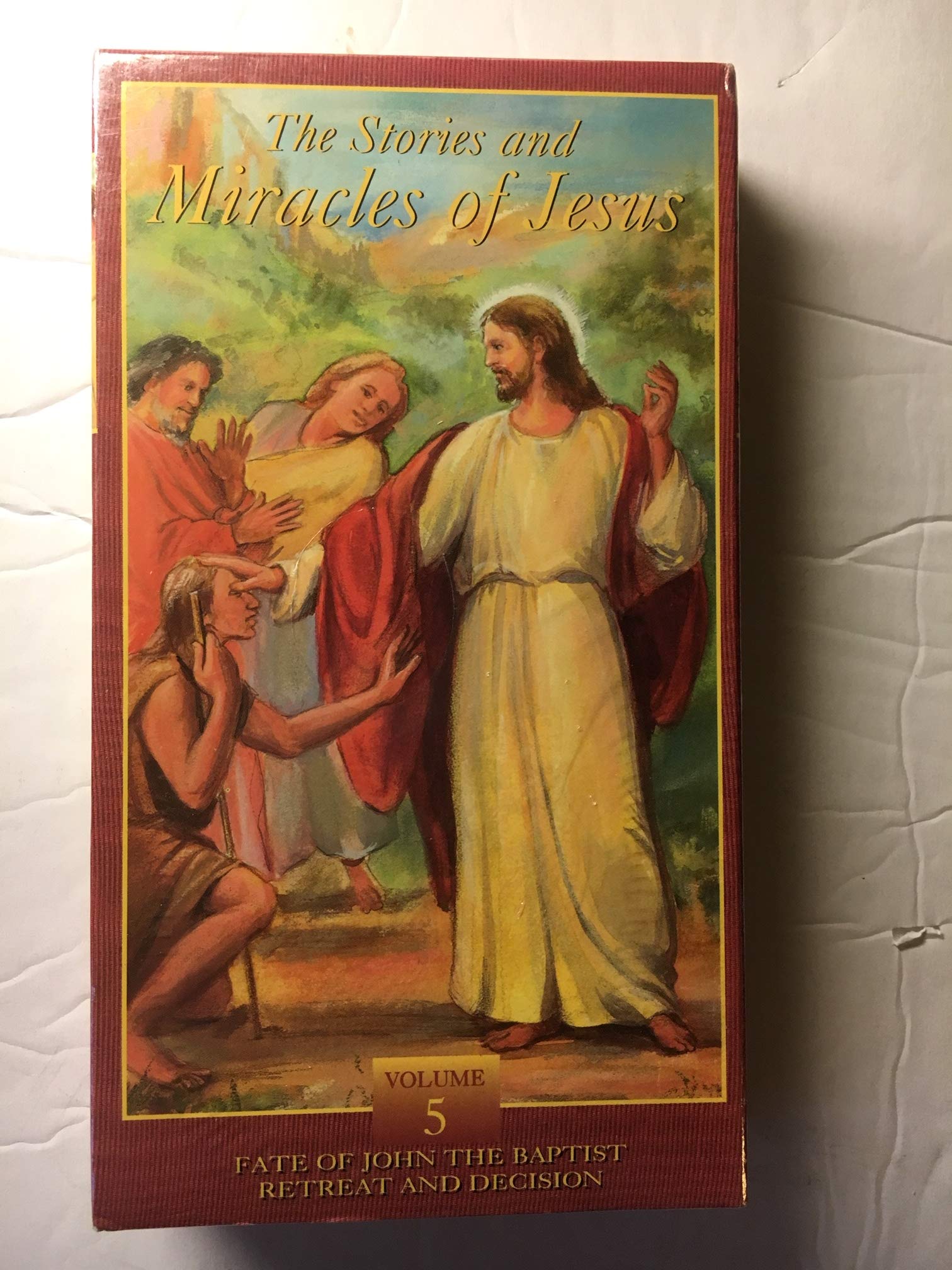 The Stories and Miracles of Jesus ~ Vol. 5 ~ The Fate of John The Baptist & Retreat and Decision VHS