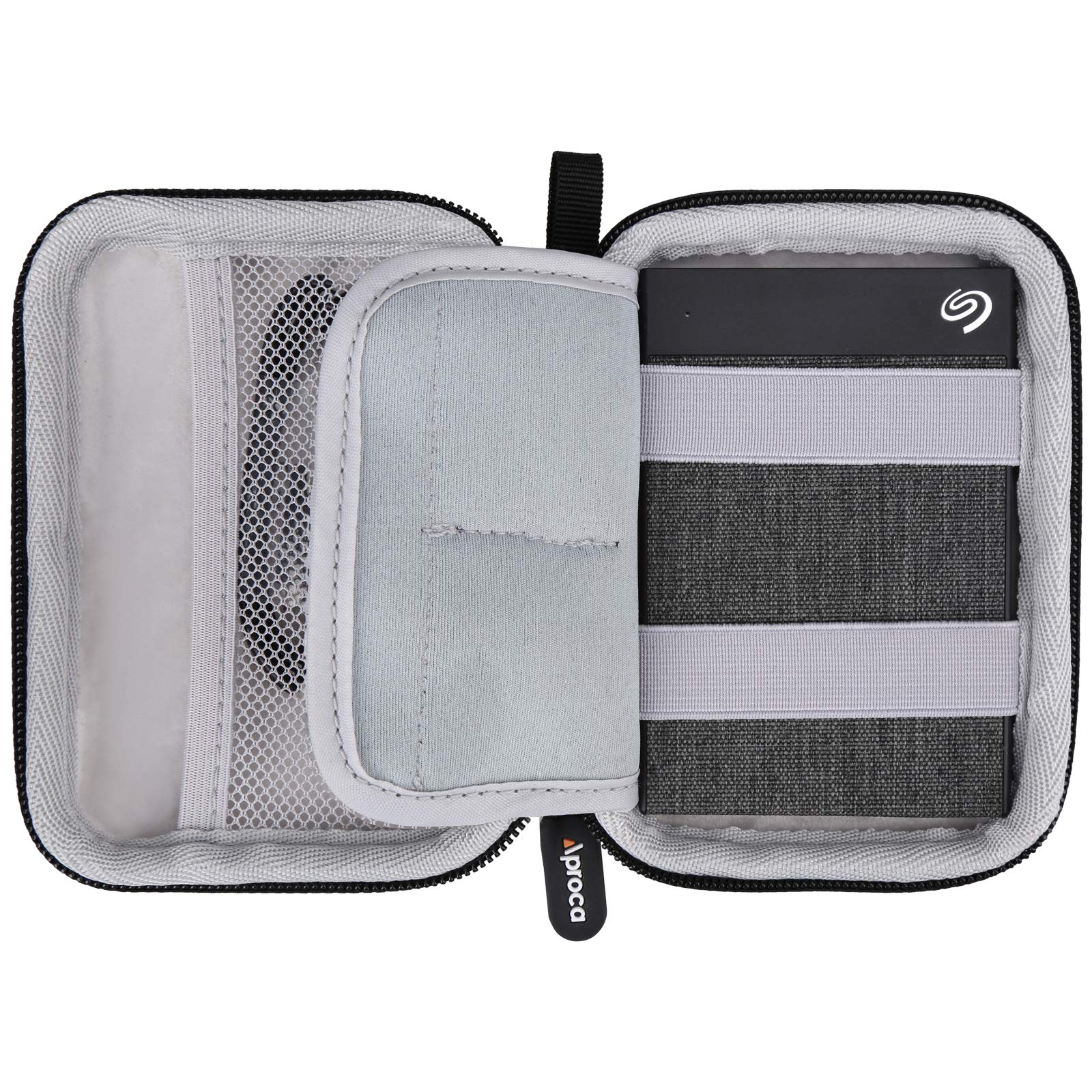 Aproca Black Hard Storage Case for Seagate Backup Plus Ultra Touch 2TB External Hard Drive/Seagate (STGD2000100) Game Drive