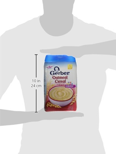 Gerber Baby Cereal, Oatmeal, 16 Ounce