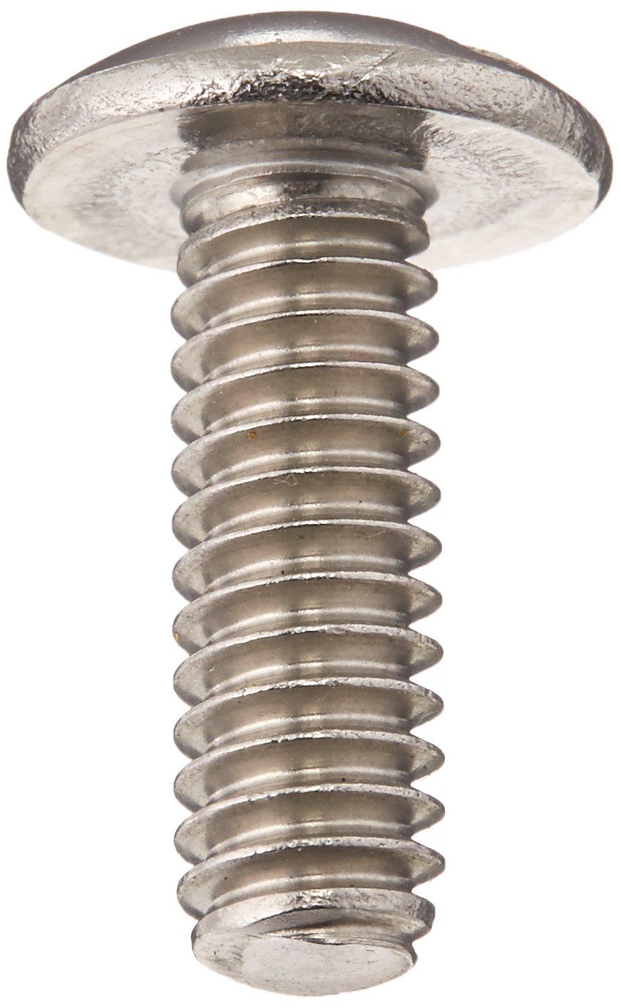 Hillman 831450 1/4-20 x 3/4-Inch Stainless Steel Truss Head Combo Machine Screw, 100-Pack
