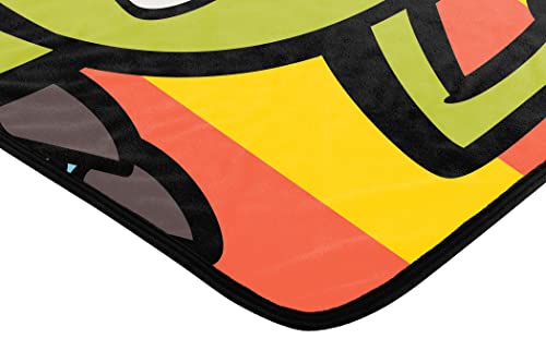 Northwest Monsters Inc Micro Raschel Throw Blanket, 46" x 60", Heading Out