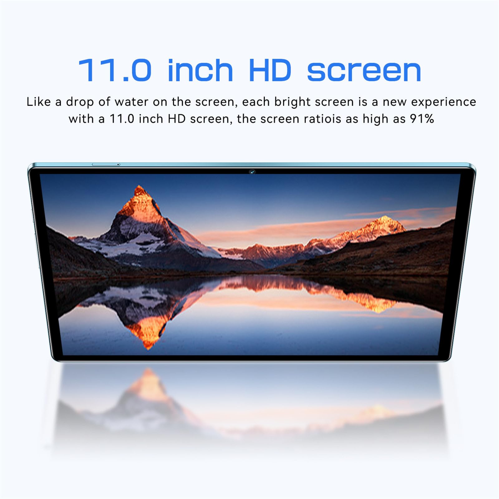 Android Tablet, 10.1 Inch 4core 4g + 32g Android 8.1 Dual Sim Tablets Dual Camera HD Touchscreen Phone Pad WiFi GPS Phablet Tablet Pc, Bluetooth, GMS, WiFi, 5000mah Large Battery