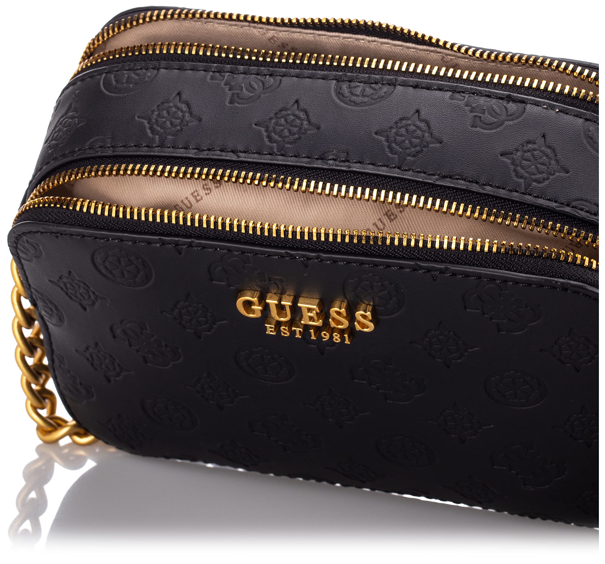 GUESS Noelle Crossbody Camera, Merlot Multi