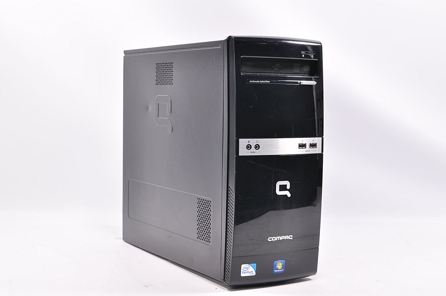 HP Compaq Pro 500B MT Mini Tower Computer Desktop PC (Intel Pentium 3.00GHz, 8GB Ram, 500GB Hard Drive, WiFi, DVD, VGA) Windows 10 (Renewed)