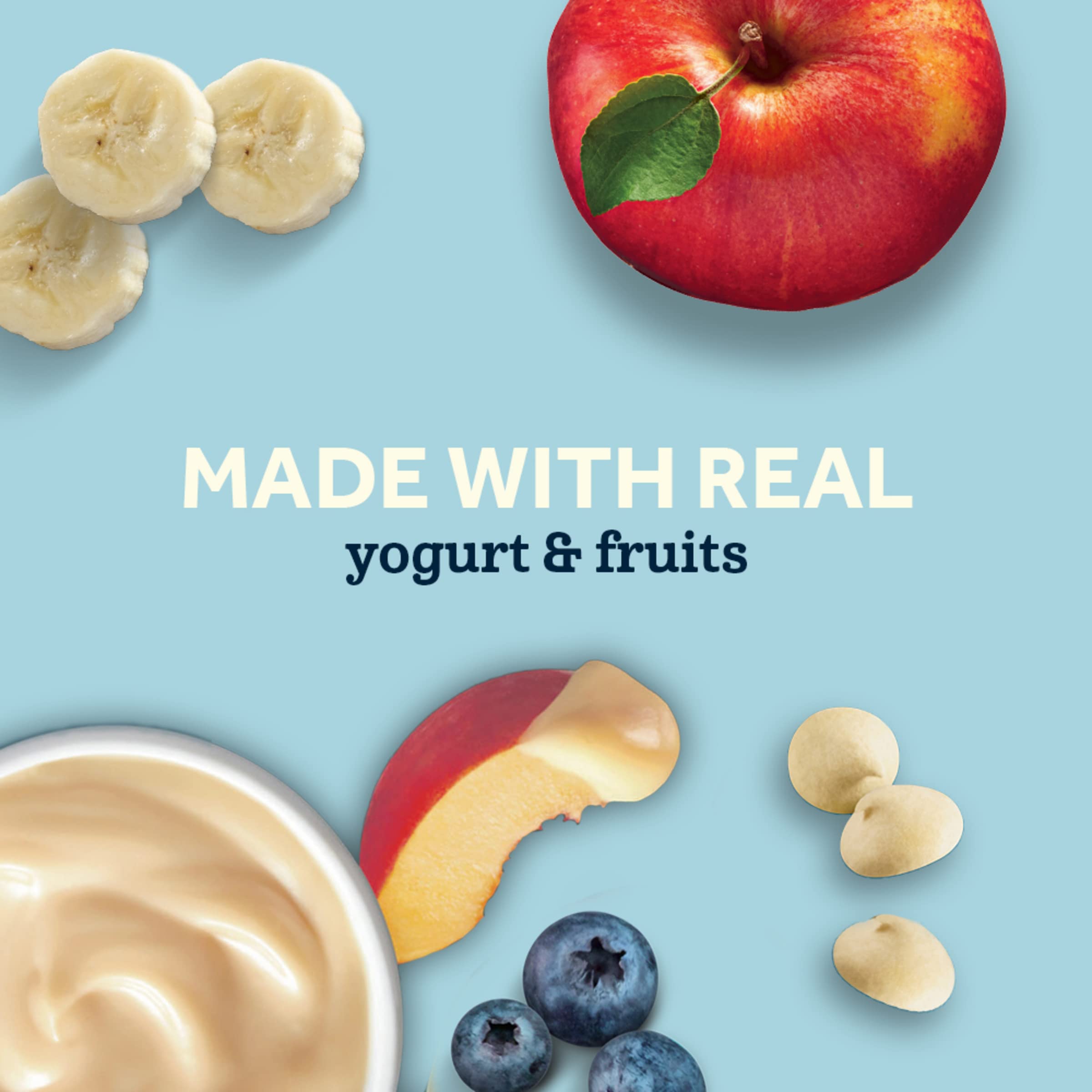 Gerber Snacks for Baby Yogurt Melts, Peach, Freeze-Dried Yogurt Snack Made with Real Yogurt & Fruit, Baby Snack for Crawlers, 1 Ounce Pouch (Pack of 2)