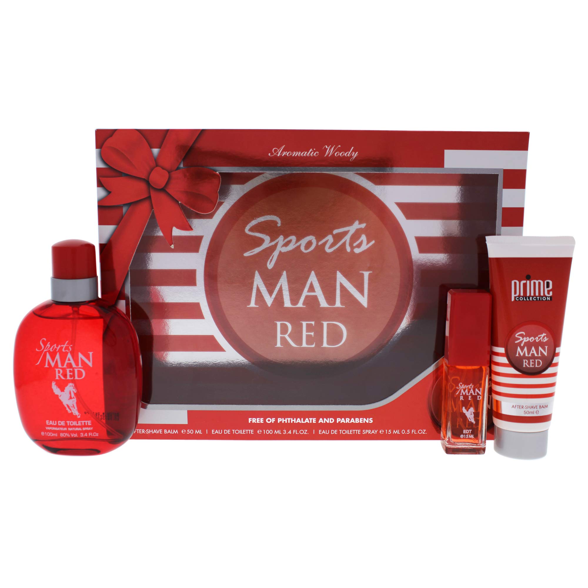 Prime Sport Man Red, 3count