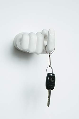 Interior Illusions Plus Come Here wall hook - II0021 , White