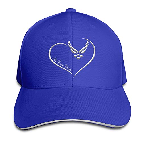 Air Force Mom Hat Baseball Cap Duck Tongue Cap Fashion Cap Blue