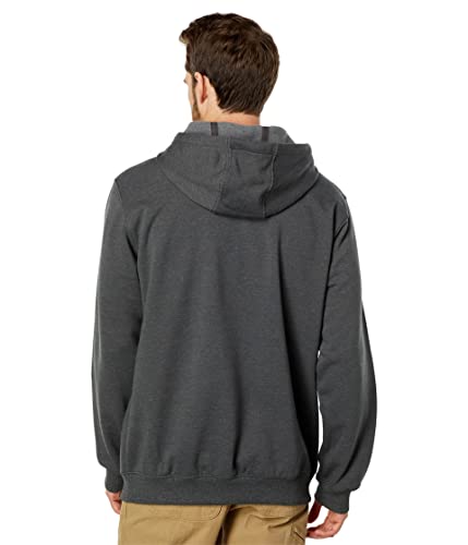 Carhartt Men's Rain Defender Loose Fit Midweight Logo Graphic Sweatshirt, Carbon Heather, Medium