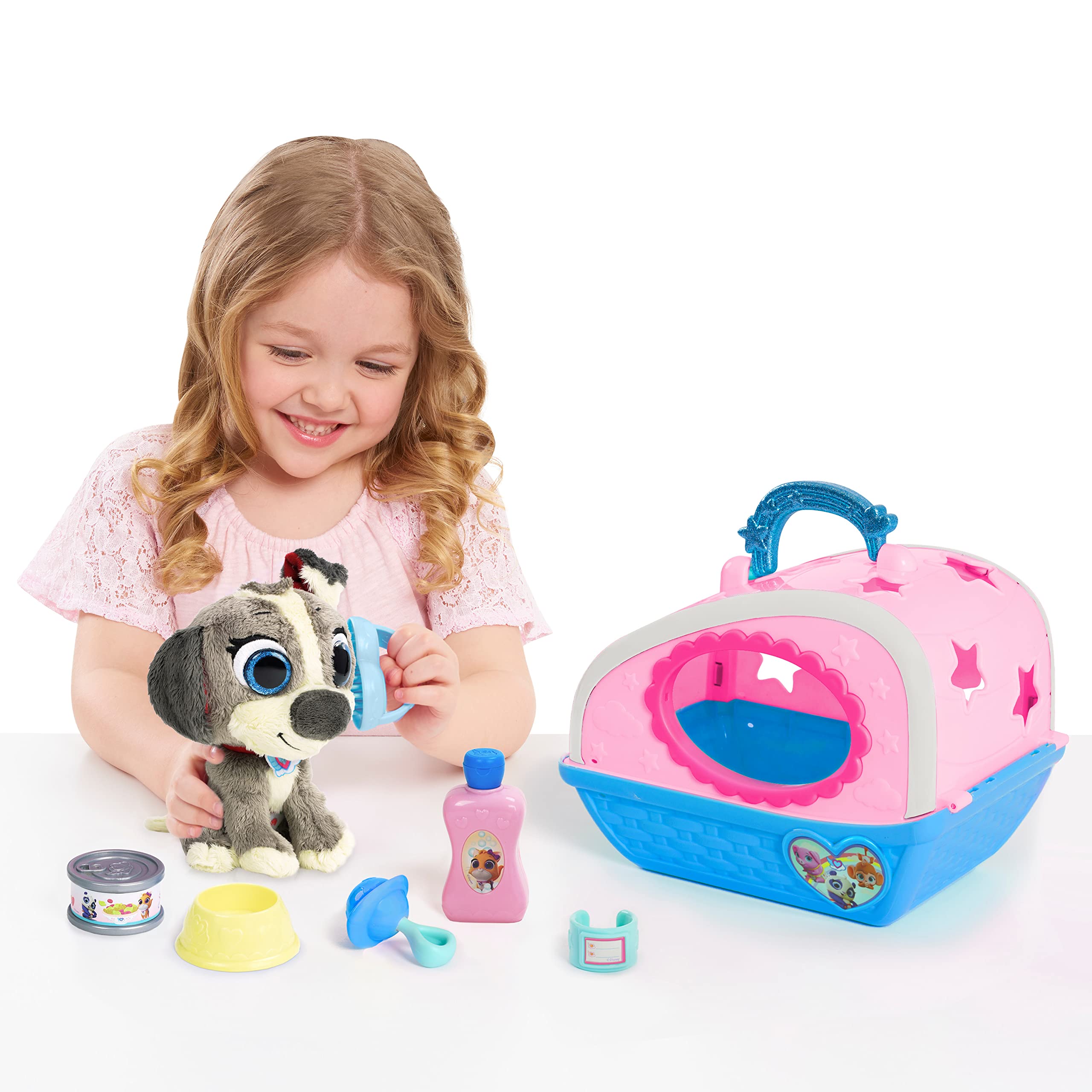 Disney Jr T.O.T.S. Care for Me Pet Carrier Pablo the Puppy (9 pieces)