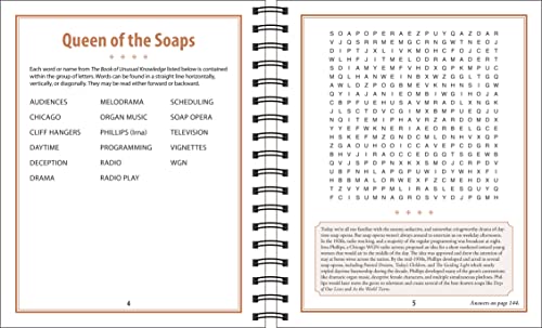 Brain Games - Unusual Knowledge Word Search Puzzles