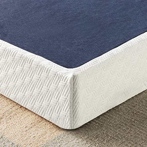 Best Price Mattress 7.5 Inch Metal Box Spring Mattress Support with Wood Slats, Full