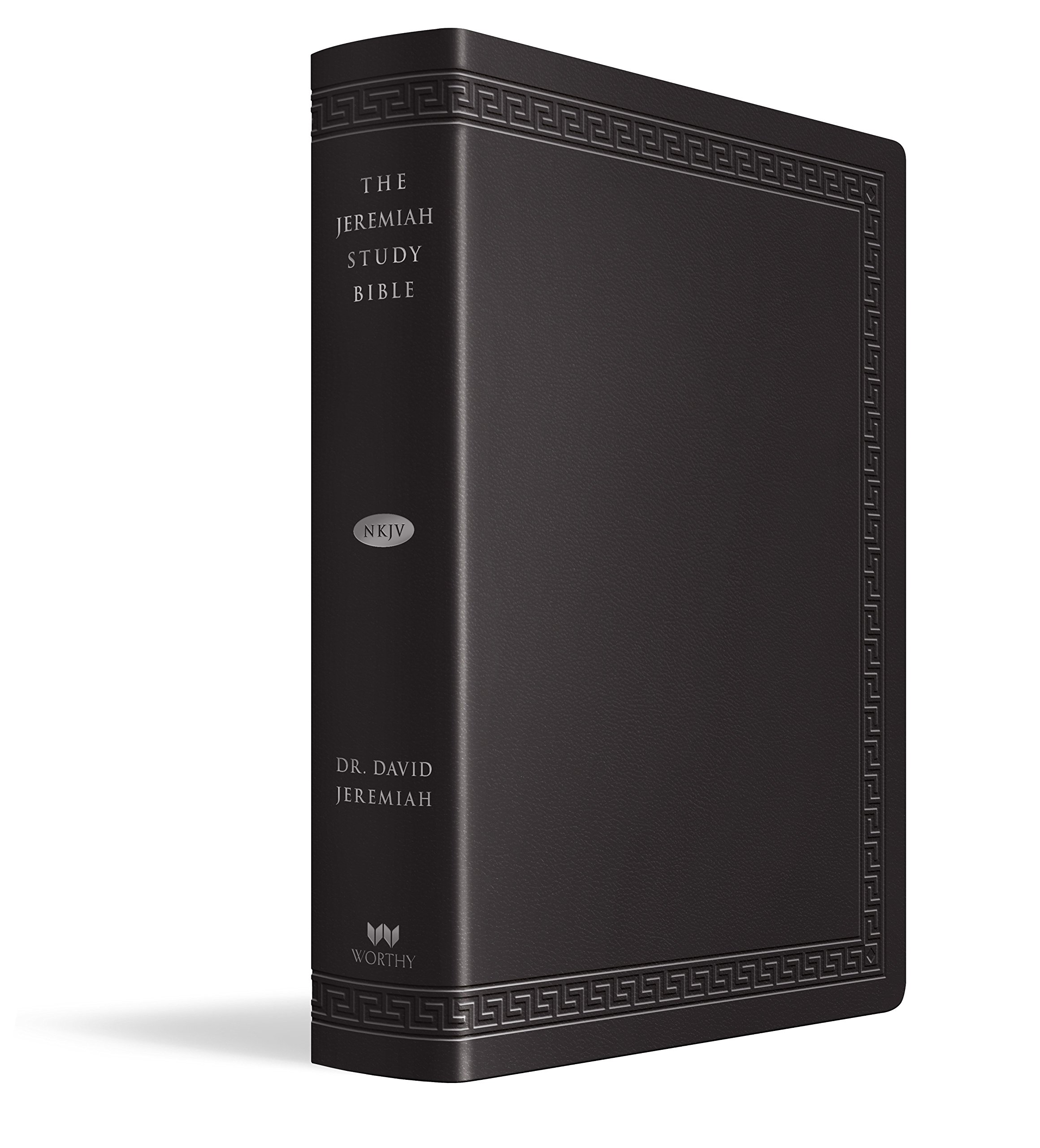 The Jeremiah Study Bible, NKJV Large Print Edition, Black LeatherLuxeÂź: What It Says. What It Means. What It Means for You.