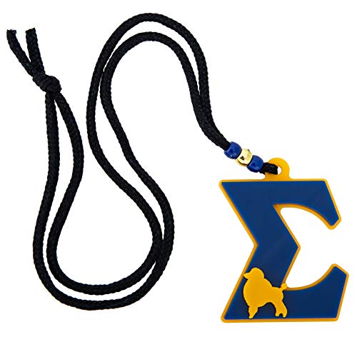 Desert Cactus Sigma Gamma Rho #MED-A Acrylic Greek Symbol Medallion 16 Inch Long Tiki Necklace