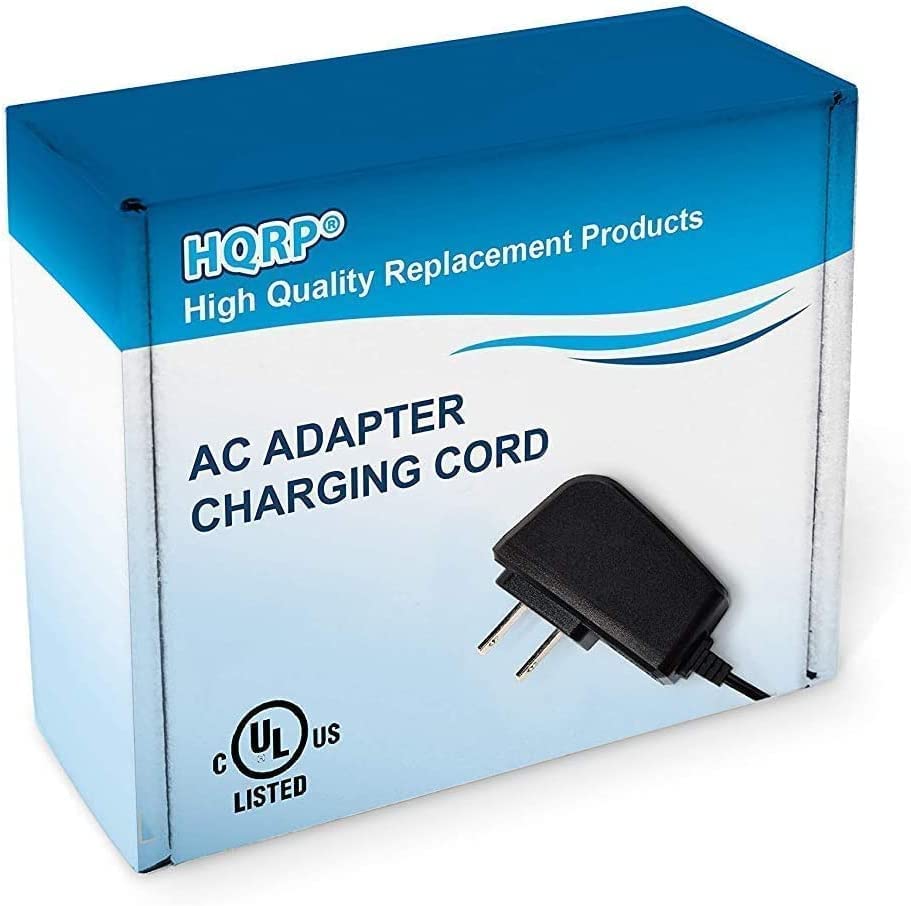 HQRP Battery Charger AC Adapter Compatible with Petsafe Wireless Training Collar PDT00-15102 RFA-545 RFA-546 RFA-535 RFA-543 RFA-534 [UL Listed] + Euro Plug Adapter