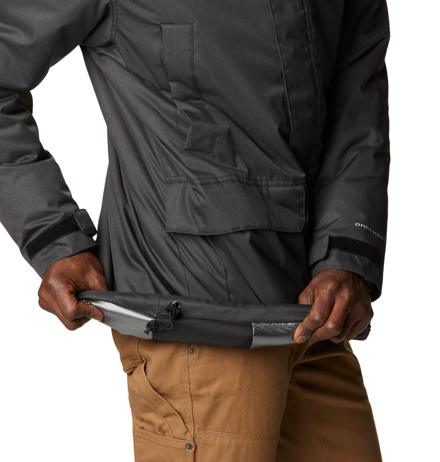 Columbia Men's Penns Creek II Parka, Black, Small