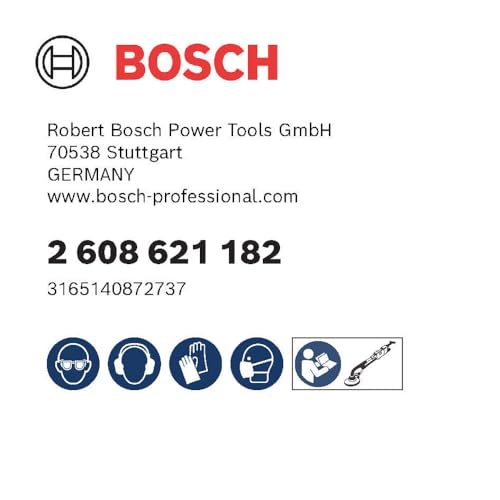 Bosch Professional set of 25 sanding sheets M480 Best for Wood and Paint (Wood and paint, Ø 225 mm, grit G120, Accessories for random orbit sander)