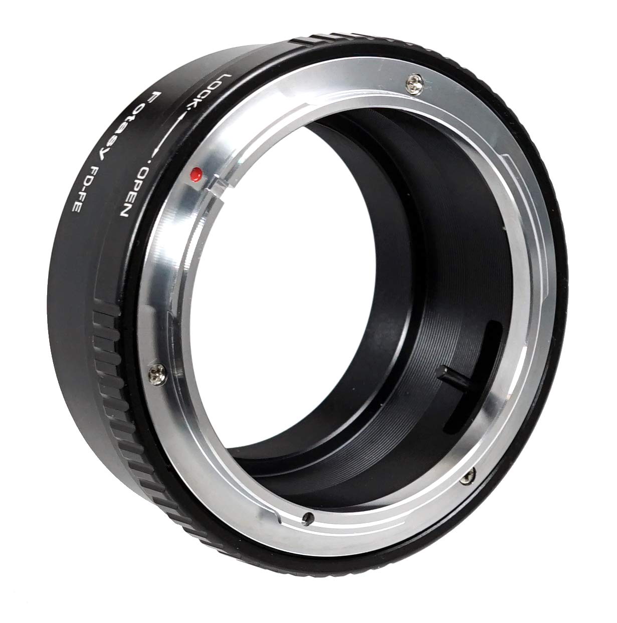 Fotasy Cannon FD Lens to E Mount Adapter, FD E Mount, FD Lens to E, Compatible with Sony Mirrorless a7 a7R a7s II III IV a9 a7c Alpha 1 a6600 a6500 a6400 a6300 a6100 a6000 a5100 a5000 a3500 ZV-E10