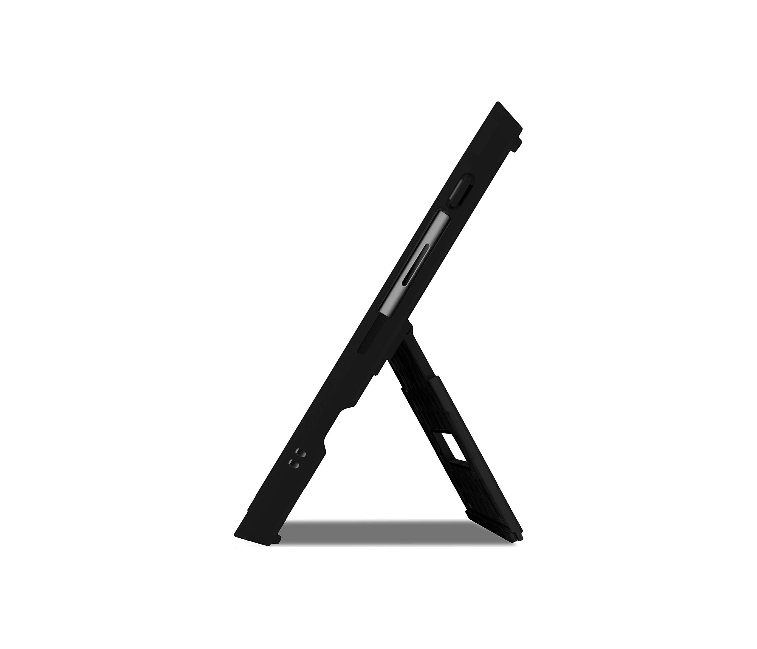 STM Dux Shell for Microsoft Surface Pro X (2019/2020/2021) - Durable and Protective Case - Black