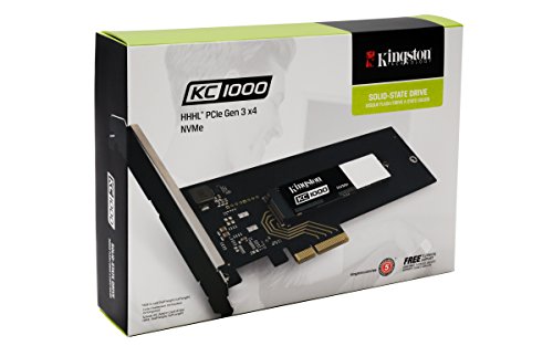 Kingston Digital KC1000 NVMe PCIe 240GB SSD (HHHL) SKC1000H/240G
