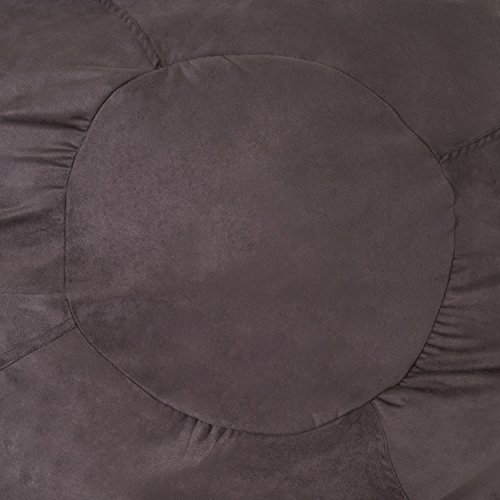 Christopher Knight Home Waldo 5 Foot Bean Bag, 5 Ft, Charcoal