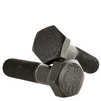 M12-1.75x200 MM,(PT) Metric Class 8.8 HEX Head Bolt,/960, Plain (Quantity: 10) Size: M12-1.75 | Length: 200mm | | Partially Threaded