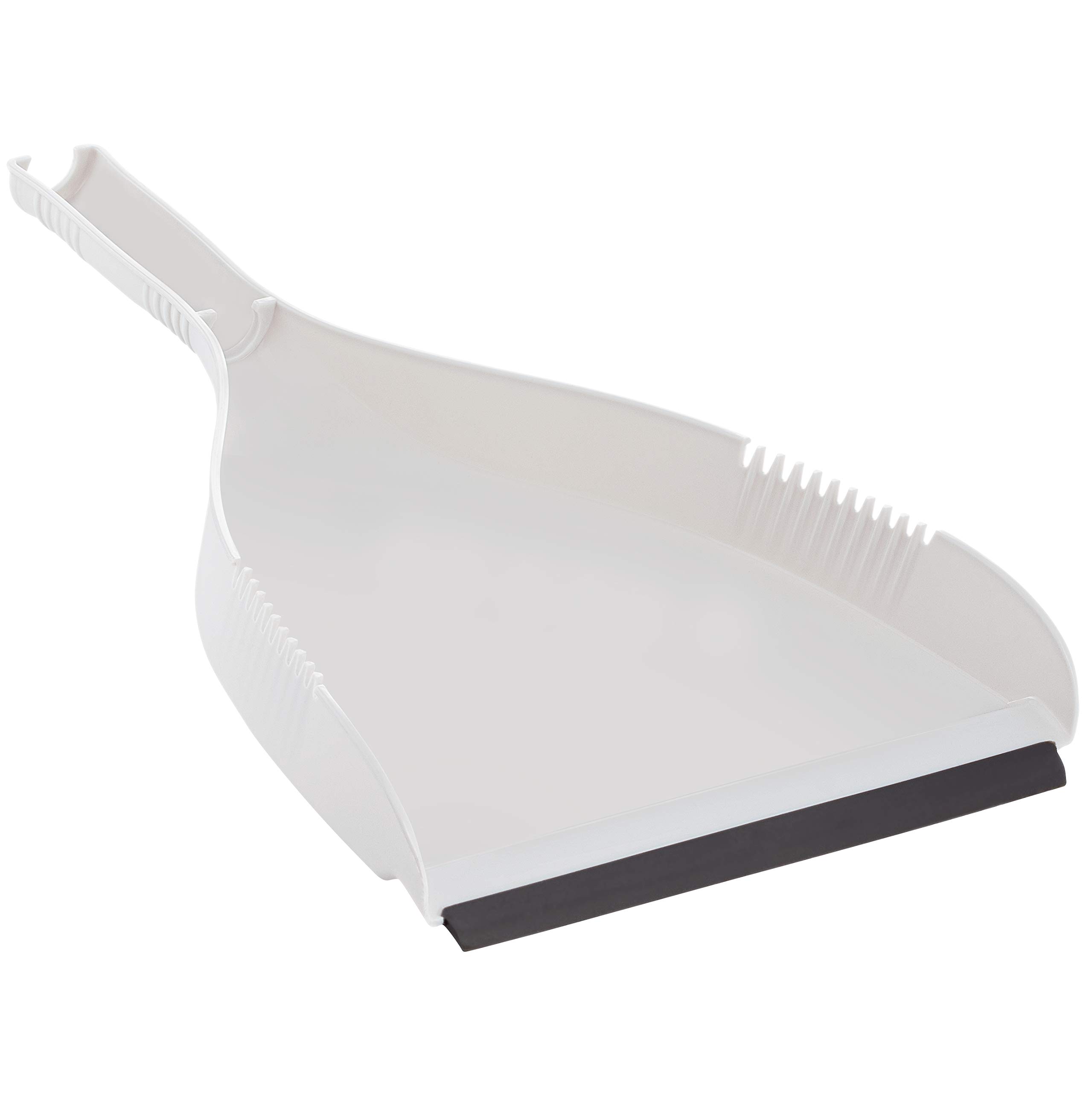 Angle Broom with Dustpan Set, Sharply Angled Bristles to Reach Narrow Spaces, Clip On Dust Pan Included