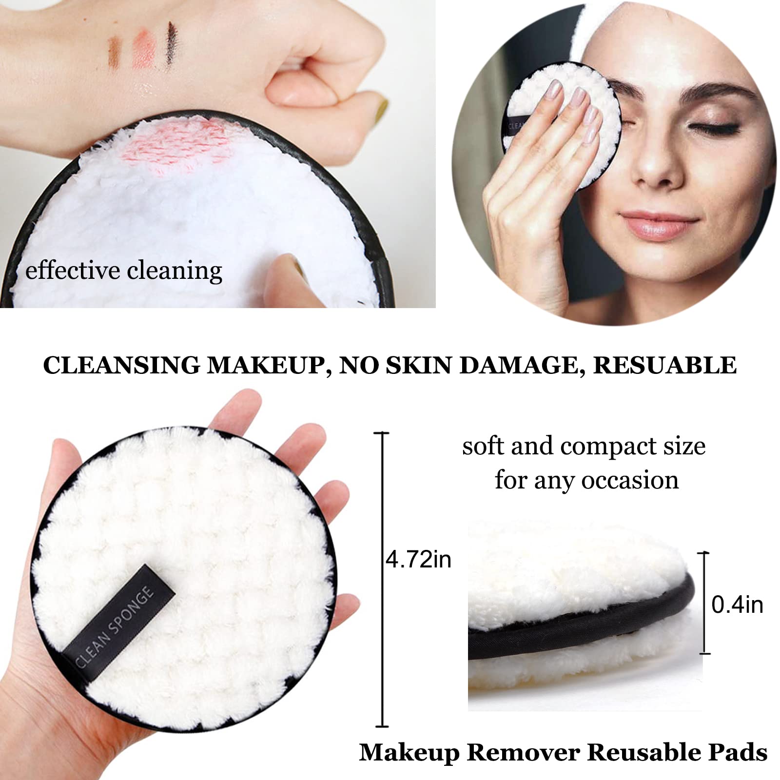 AREMOD 50ml Eyelash Extension Cleanser, Lash Shampoo for Lash Extensions 50pcs Eyelash Brush Cleaning Brush Makeup Remover Pad and Rinse Bottle for Lash Cleaning for Salon Home Use(Pink)