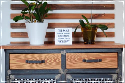 KAUZA Positive Thought Office Decor Inspirational Wall Art Plaques with Sayings Motivational Gifts