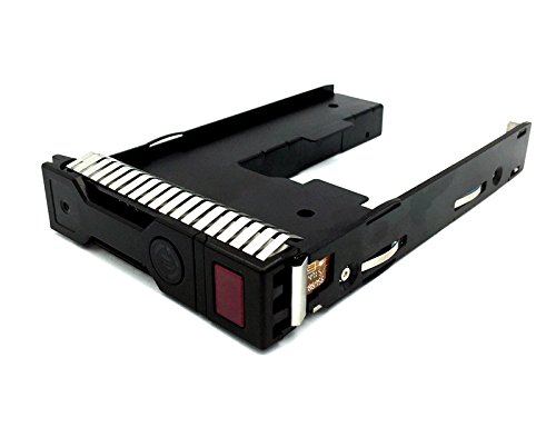 DAHONGHU 2.5" SSD to 3.5" SATA Converter Hard Drive Tray Caddy 651314-001+9W8C4/ FRU00FC28 with Gen8 Gen9 WS460CG